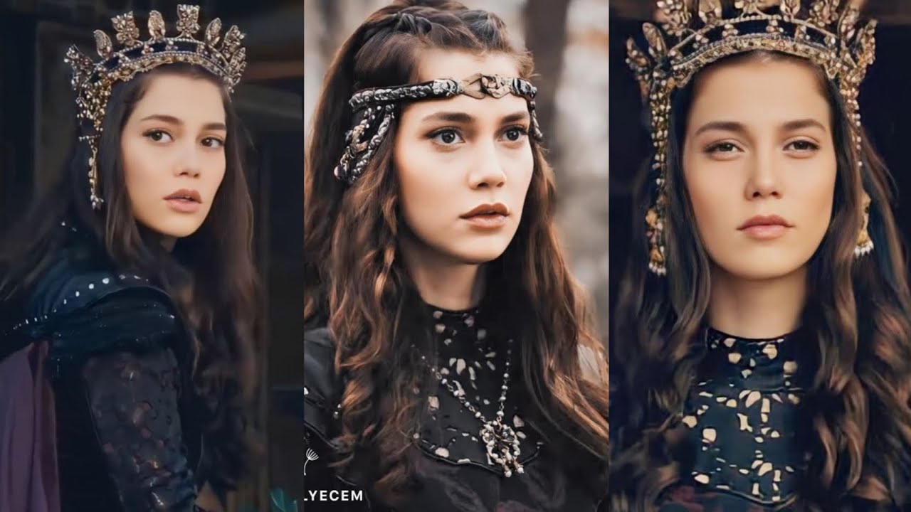 Ecem sena beyir getting ready as princess holofira 💕🥀 - YouTube