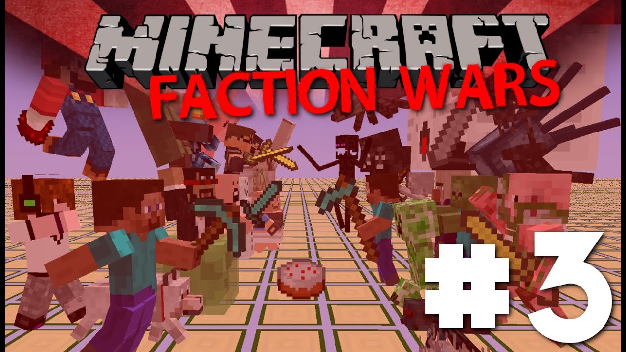Minecraft: "Faction Wars" Skybase - Episode 3 - YouTube