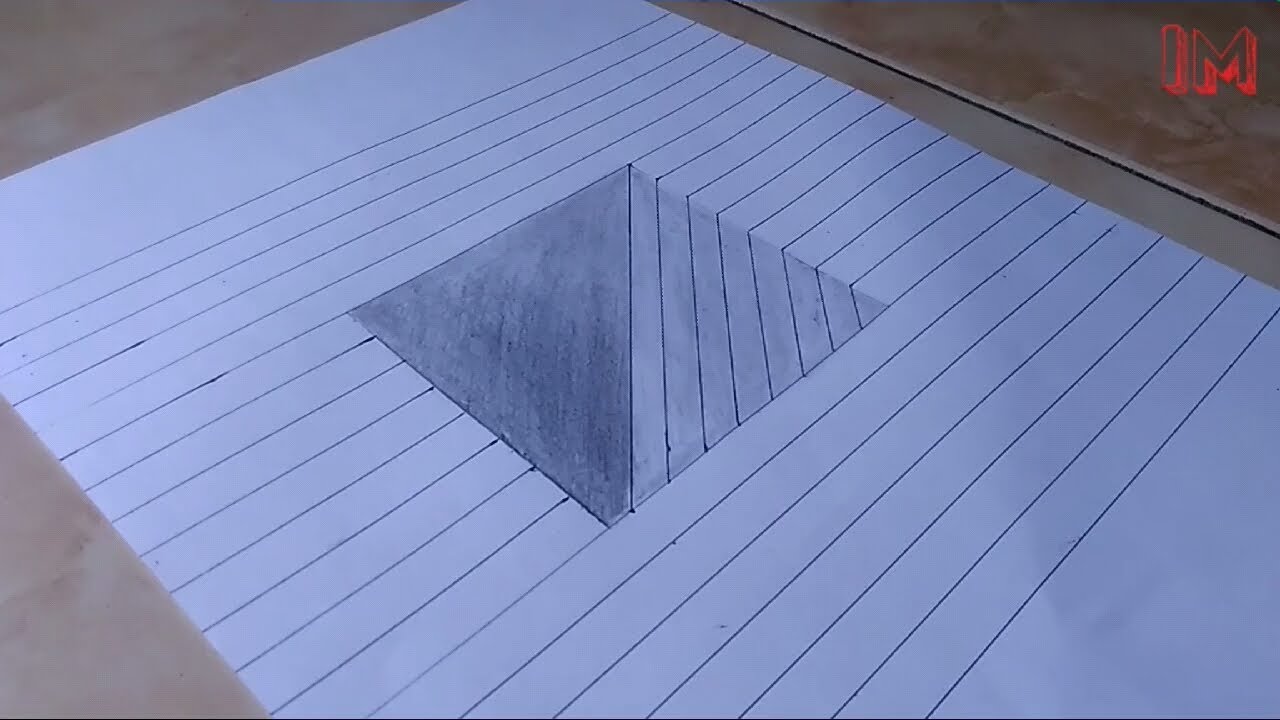 Easy Drawing of a Hole | Pencil Trick Art - YouTube