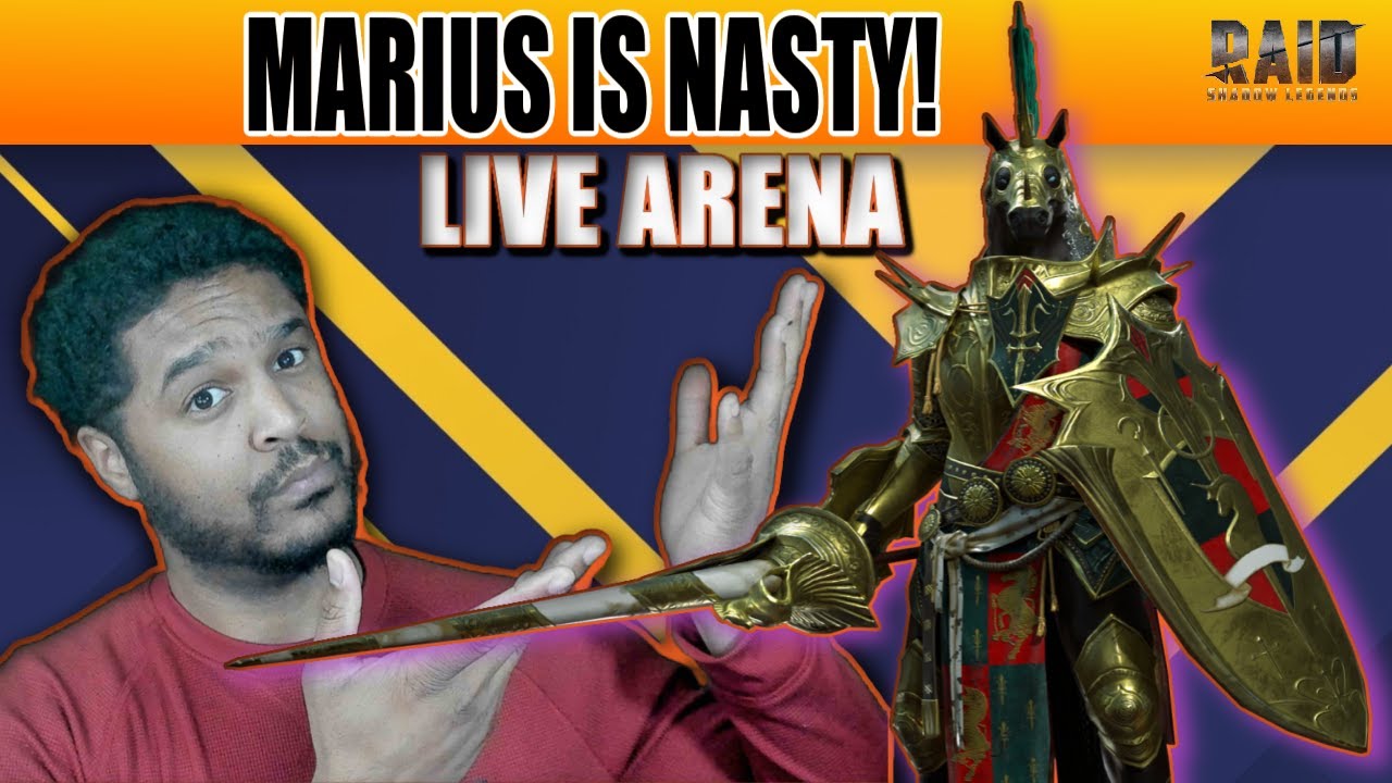 GETTING CRUSHED BY MARIUS IN LIVE ARENA! Raid: Shadow Legends - YouTube