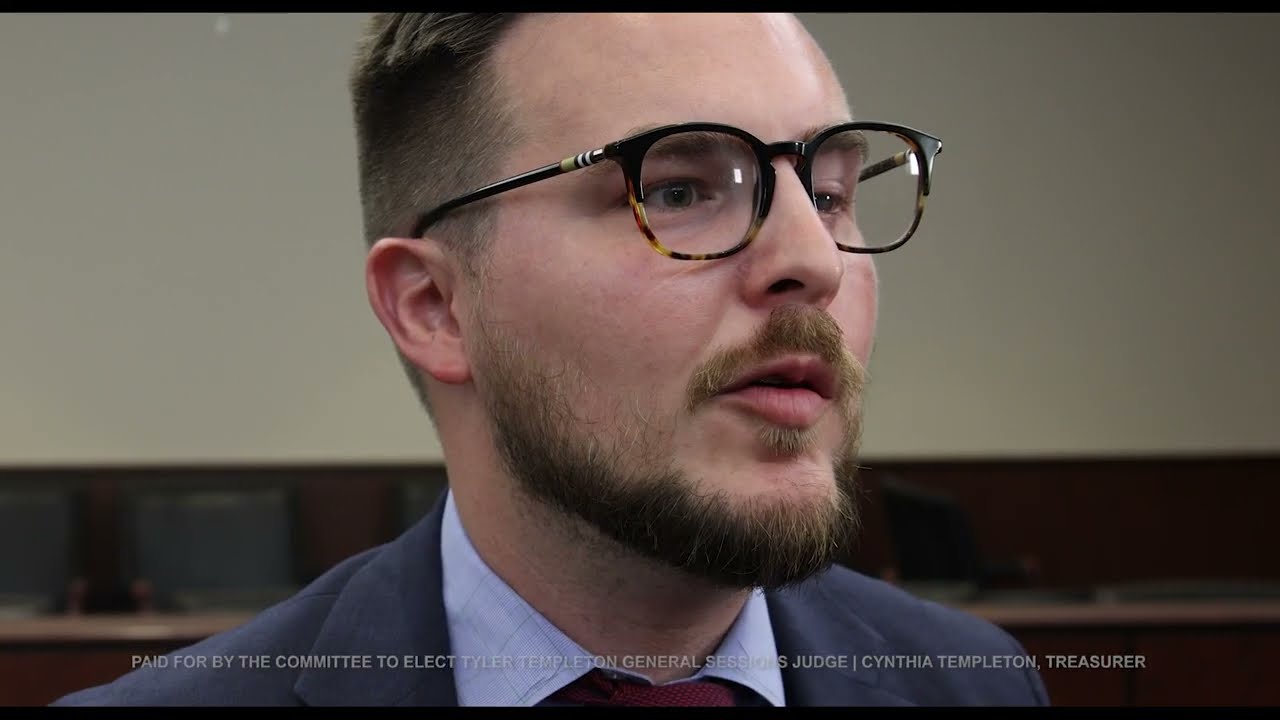 Tyler Templeton for General Sessions Judge, 15 Second Spot - YouTube