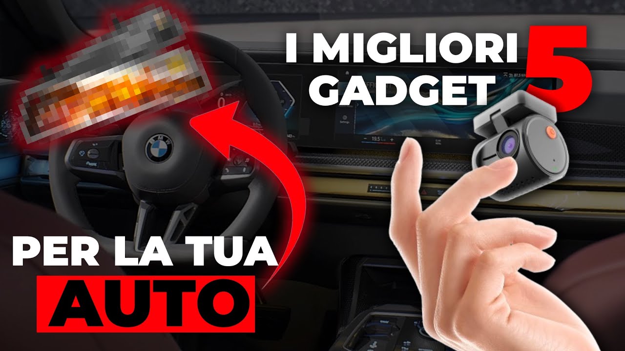 I MIGLIORI 5 Gadget per la tua AUTO! - YouTube