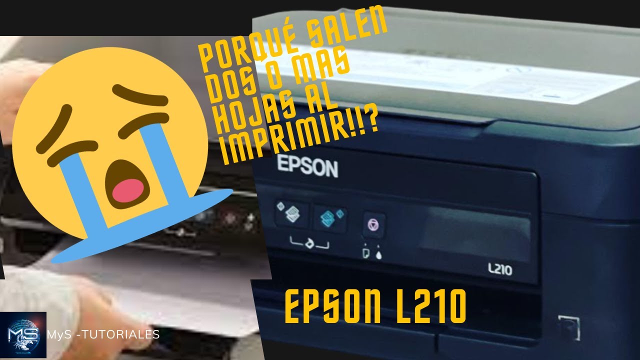 ¡Impresión Perfecta! Solución sale doble hoja al Imprimir en Impresoras Epson Serie L | Epson ...