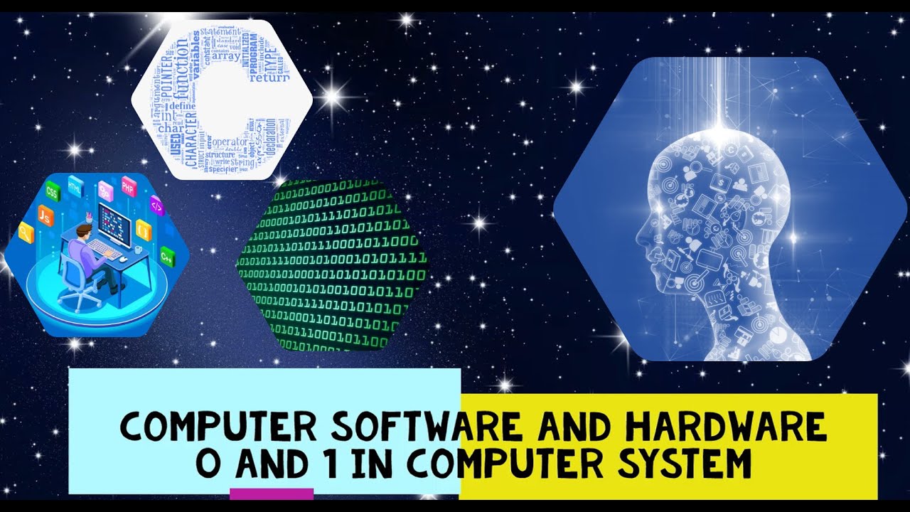 What is Computer Software And Hardware ? | What is 0 & 1 in Computer ...