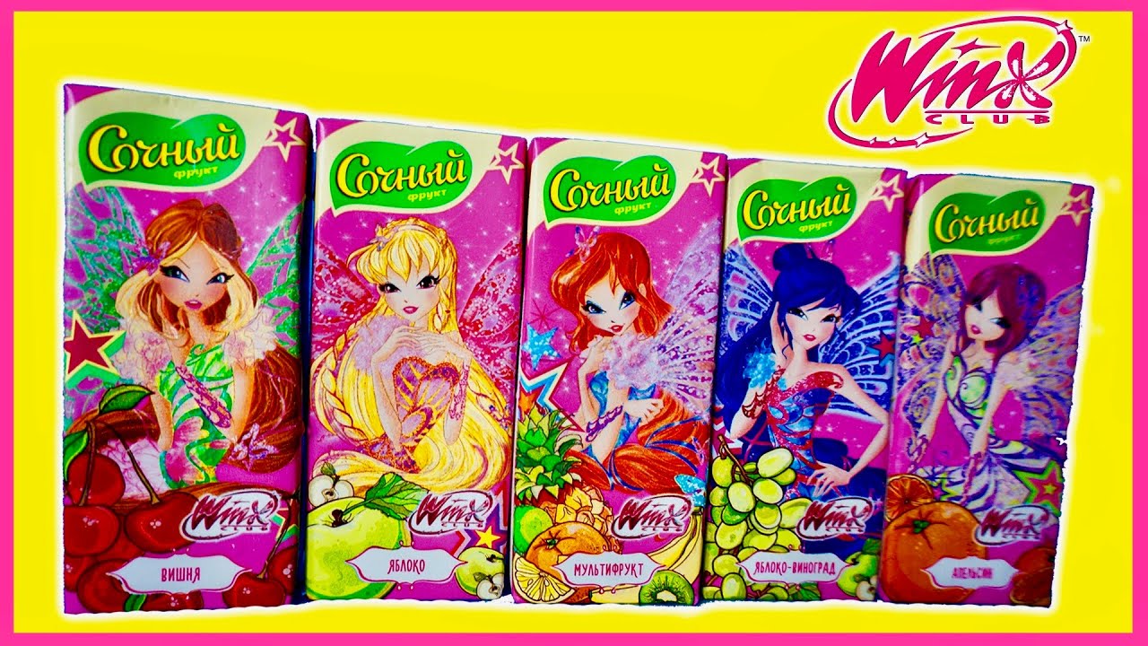 Winx Club Surprise Egg with Toys for Girls & the juices WinX for Kids ...