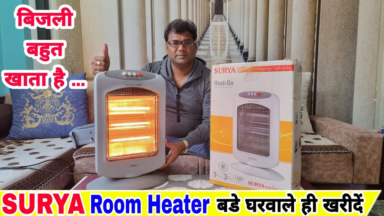 SURYA Room Heater | Unboxing Installation Price And Features !! - YouTube