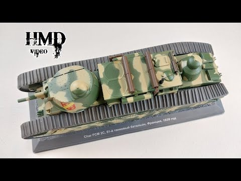 Char 2C, FCM 2C, "Alsace" French Super Heavy Tank from World War 2 ,1: ...