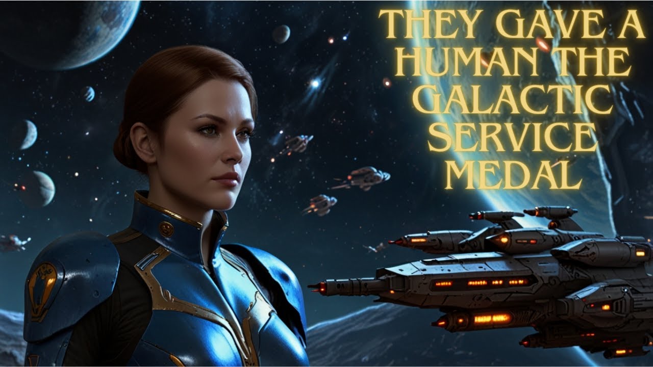 They gave a HUMAN the Galactic Service Medal (Chapter 3) | HFY | A ...