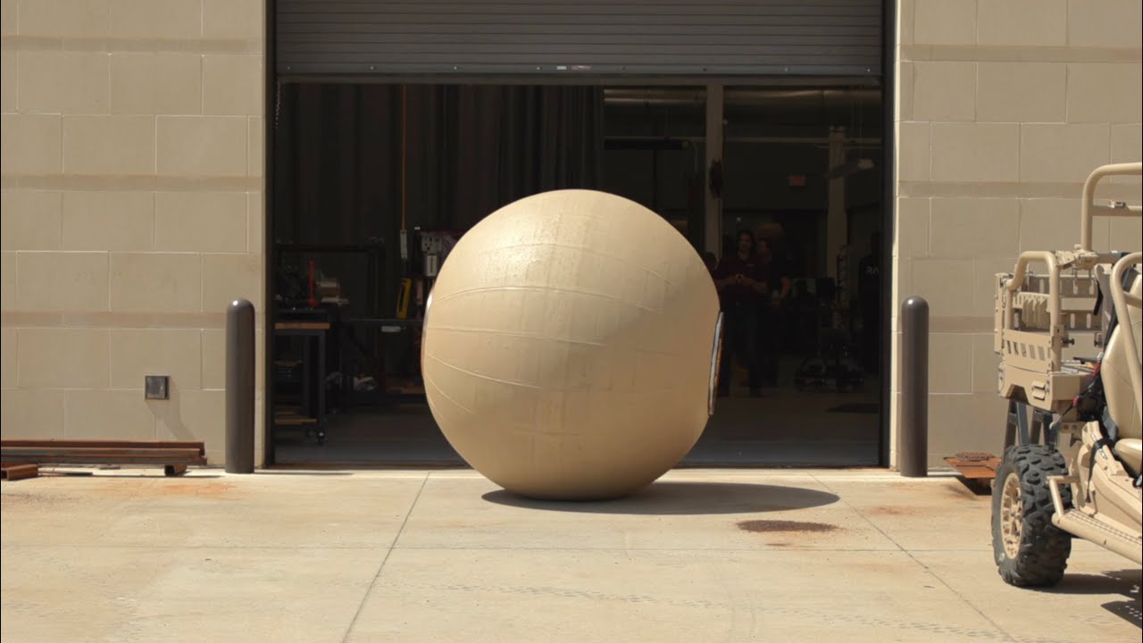 RoboBall - This Rolling Robot is Designed To Roll Across Moon and Mars ...
