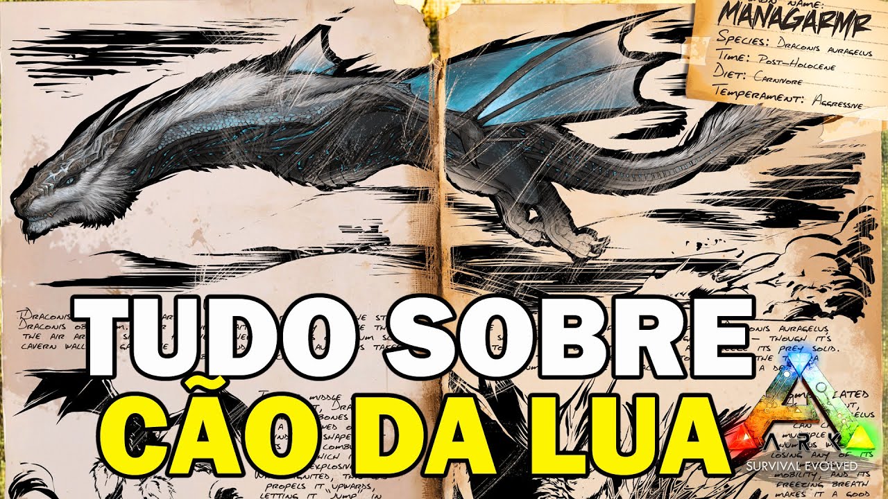 ARKDEX MANAGARMR - CÃO DA LUA - MANA - HATI - ARK Survival Evolved ...