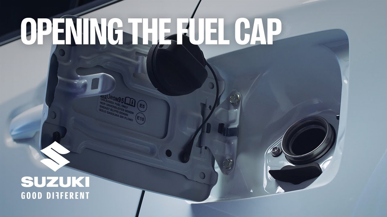 HOW TO OPEN THE FUEL CAP ON YOUR SUZUKI S-CROSS - YouTube