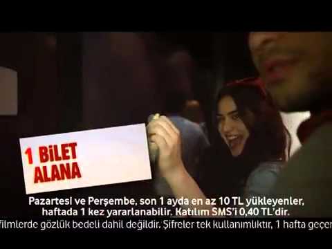 Vodafone Freezone Sinema Bileti Kampanyası
