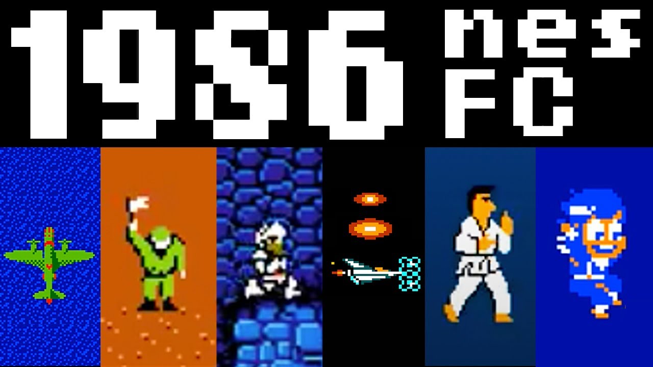 1986年 北米で発売 ファミコン集 3／North America 1986, nintendo entertainment system ...