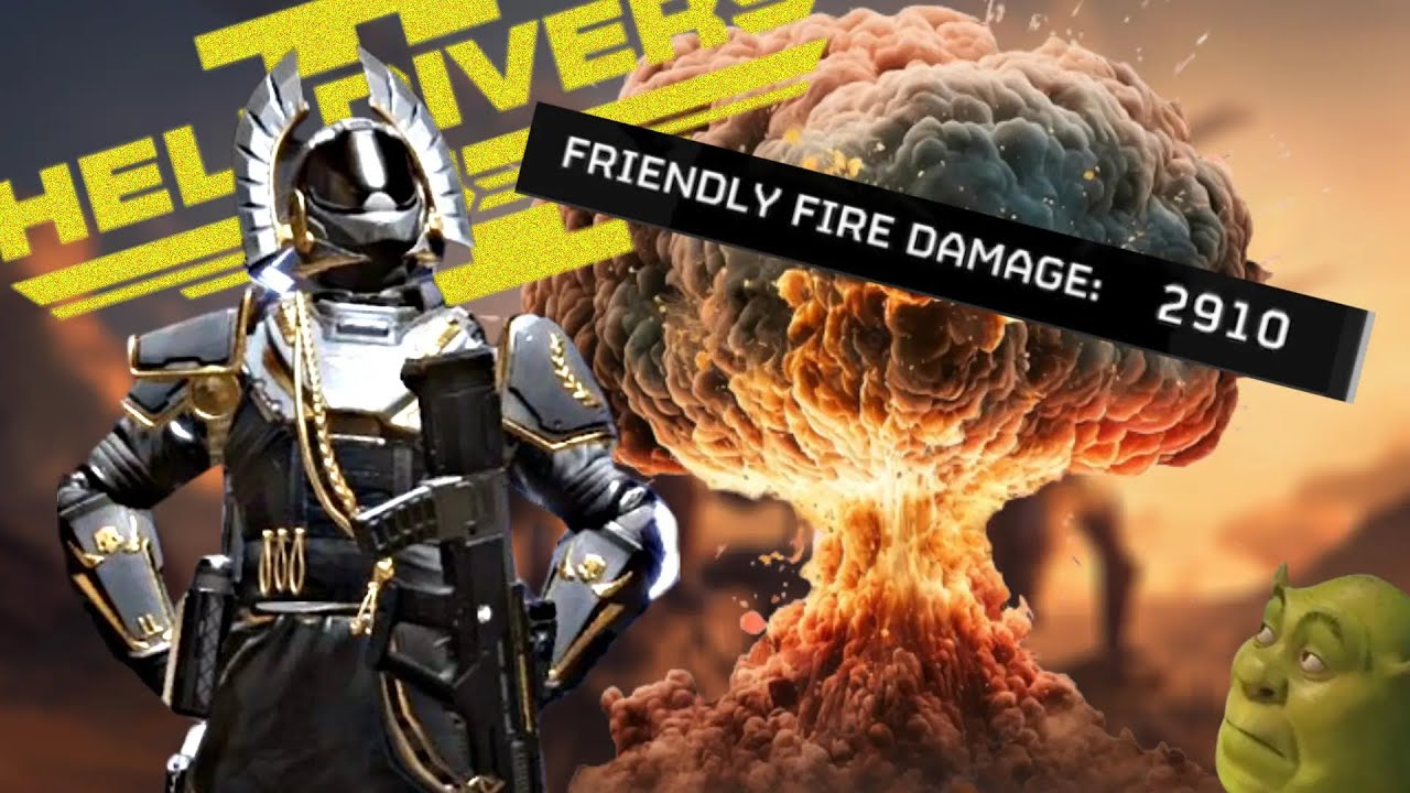 Using Friendly Fire to Annihilate your foes in Helldivers 2! - YouTube