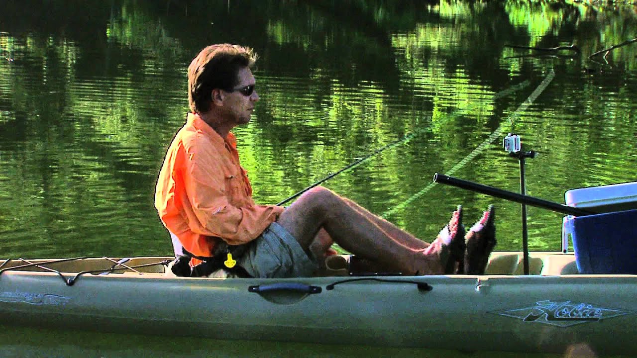 Hobie Kayak Fishing on Grayson Lake - YouTube