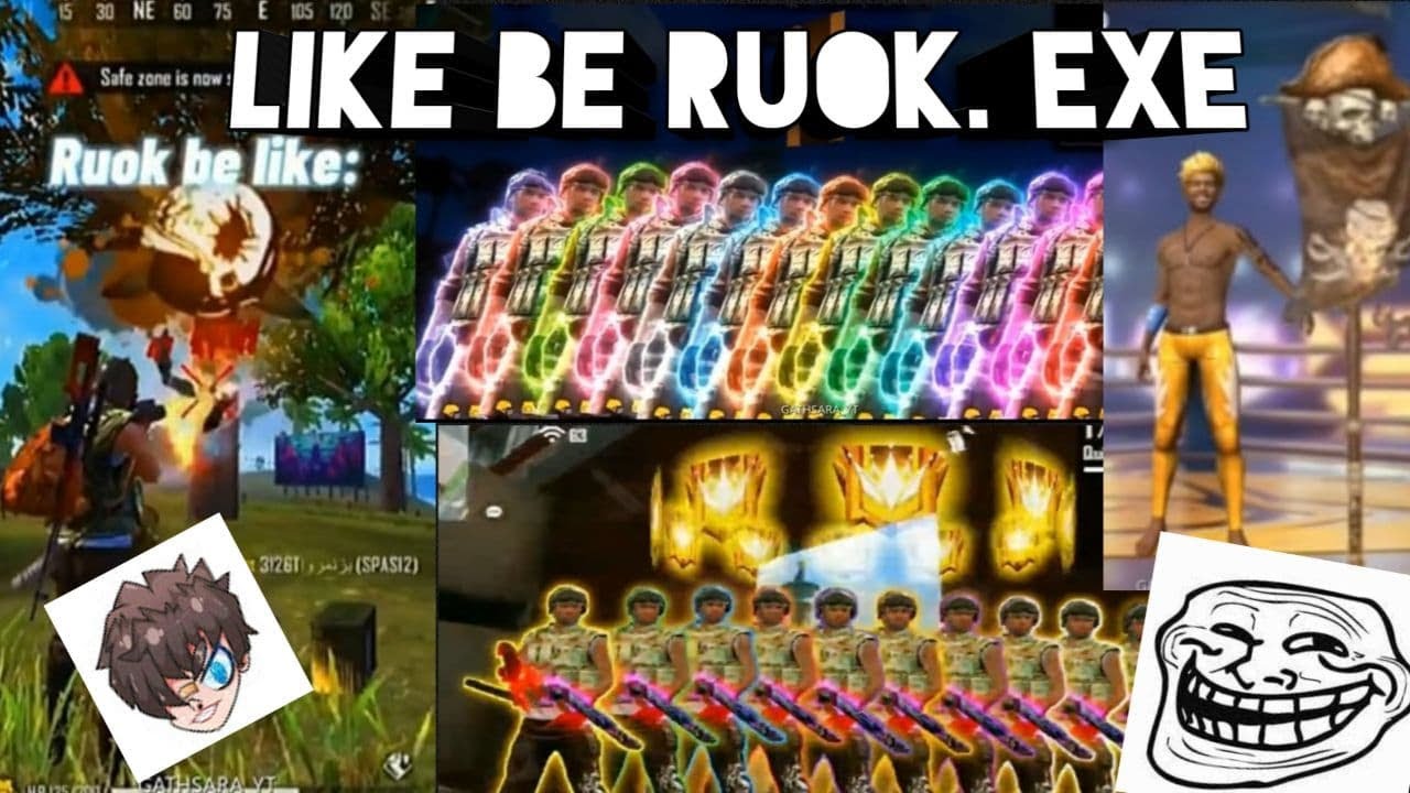 Ruok be like + noob | ruok | funny meme | gathsara_yt | ruok meme - YouTube