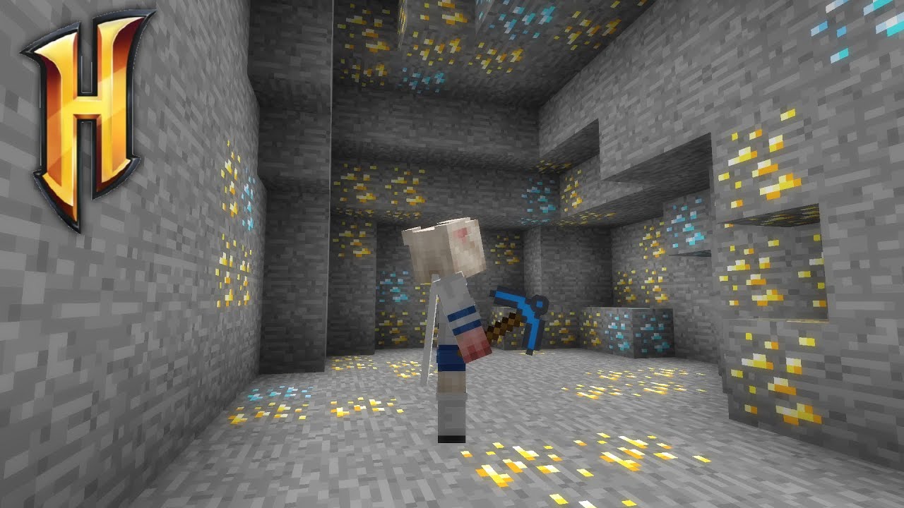 The Luckiest Cave (Hypixel UHC) - YouTube