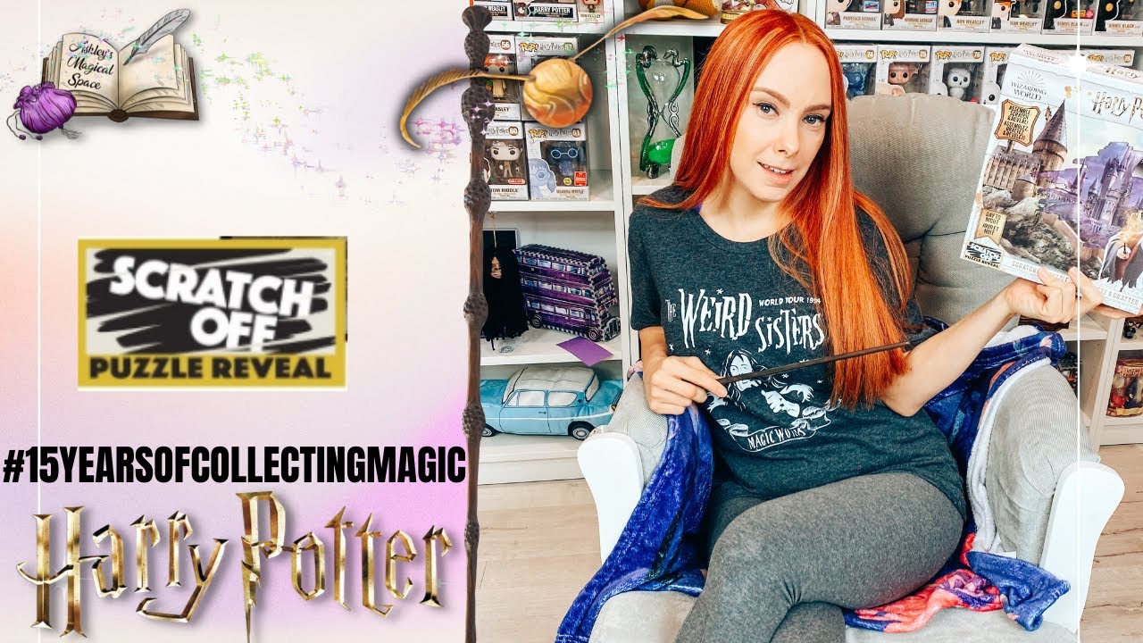 Scratch Off: Harry Potter Hogwarts Puzzle - YouTube