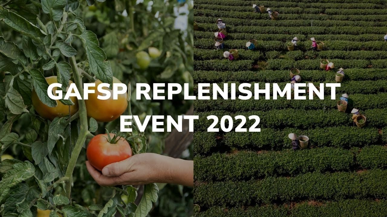 GAFSP Replenishment Event 2022: Conversation with Ag Ministers (FR ...