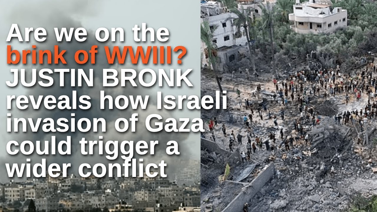 Are we on the brink of WWIII_ JUSTIN BRONK reveals how Israeli invasion ...