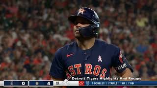 Detroit Tigers Vs Houston Astros 5/8/22 Highlight Recap by @Detroit ...