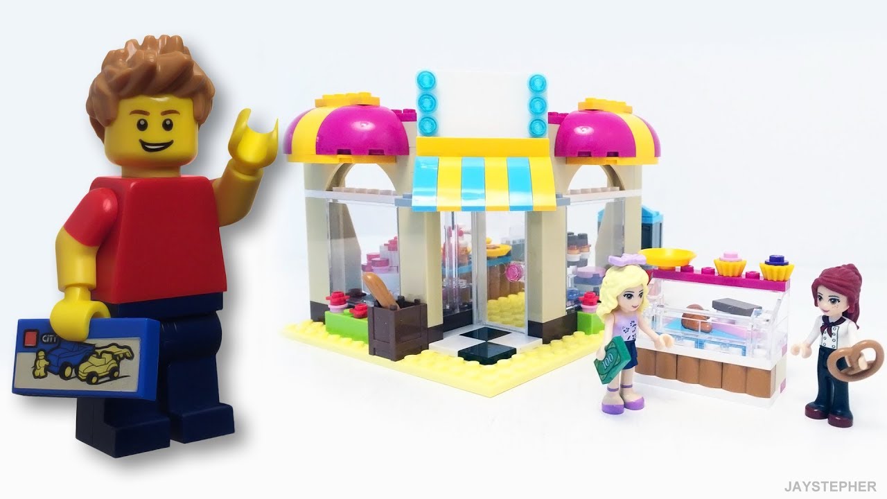 LEGO Friends: Downtown Bakery (41006) Unboxing & Exploration - YouTube