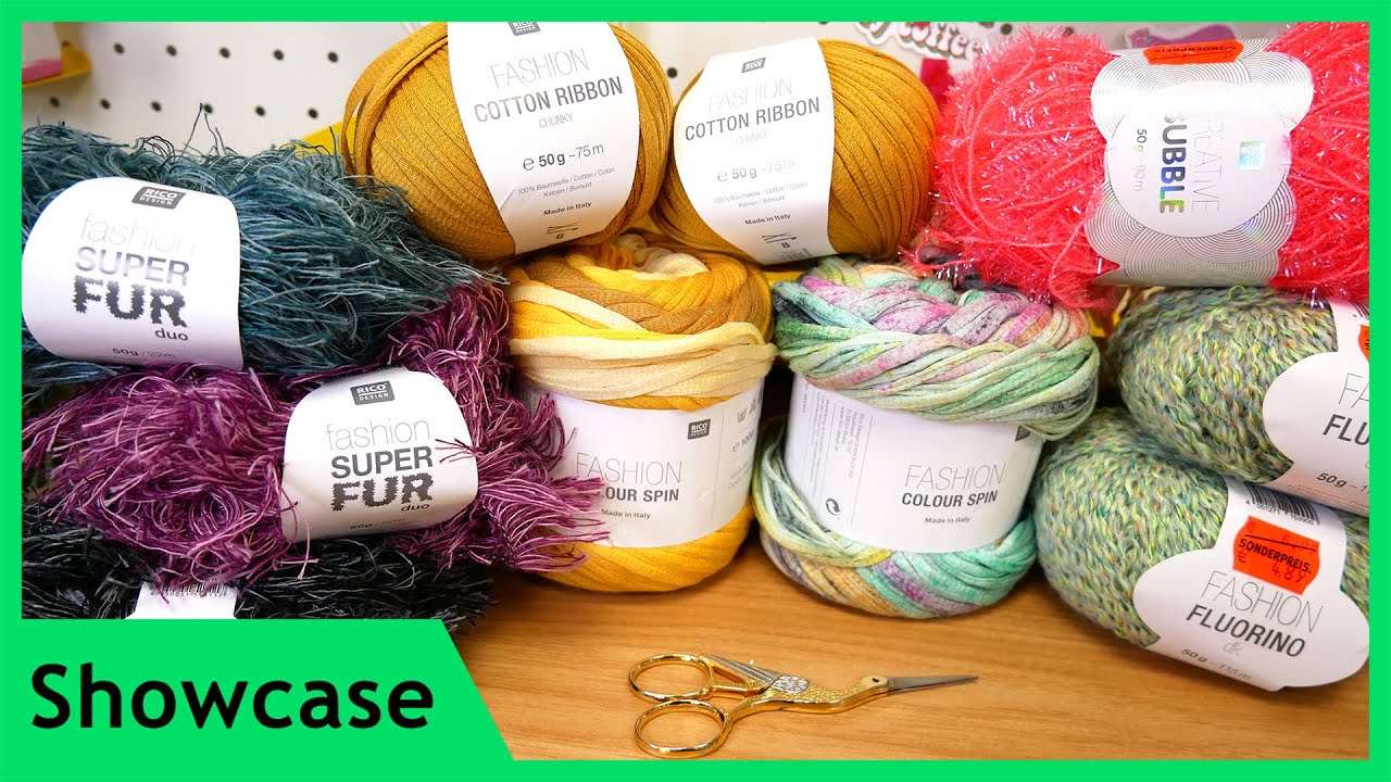 XXL Wool Haul From Idee | Rico Design Wool Bargain in May - YouTube