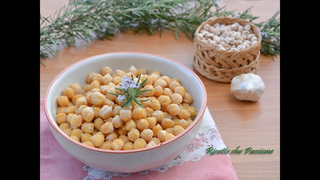 Ceci lessi agli odori - Ricette che Passione - YouTube