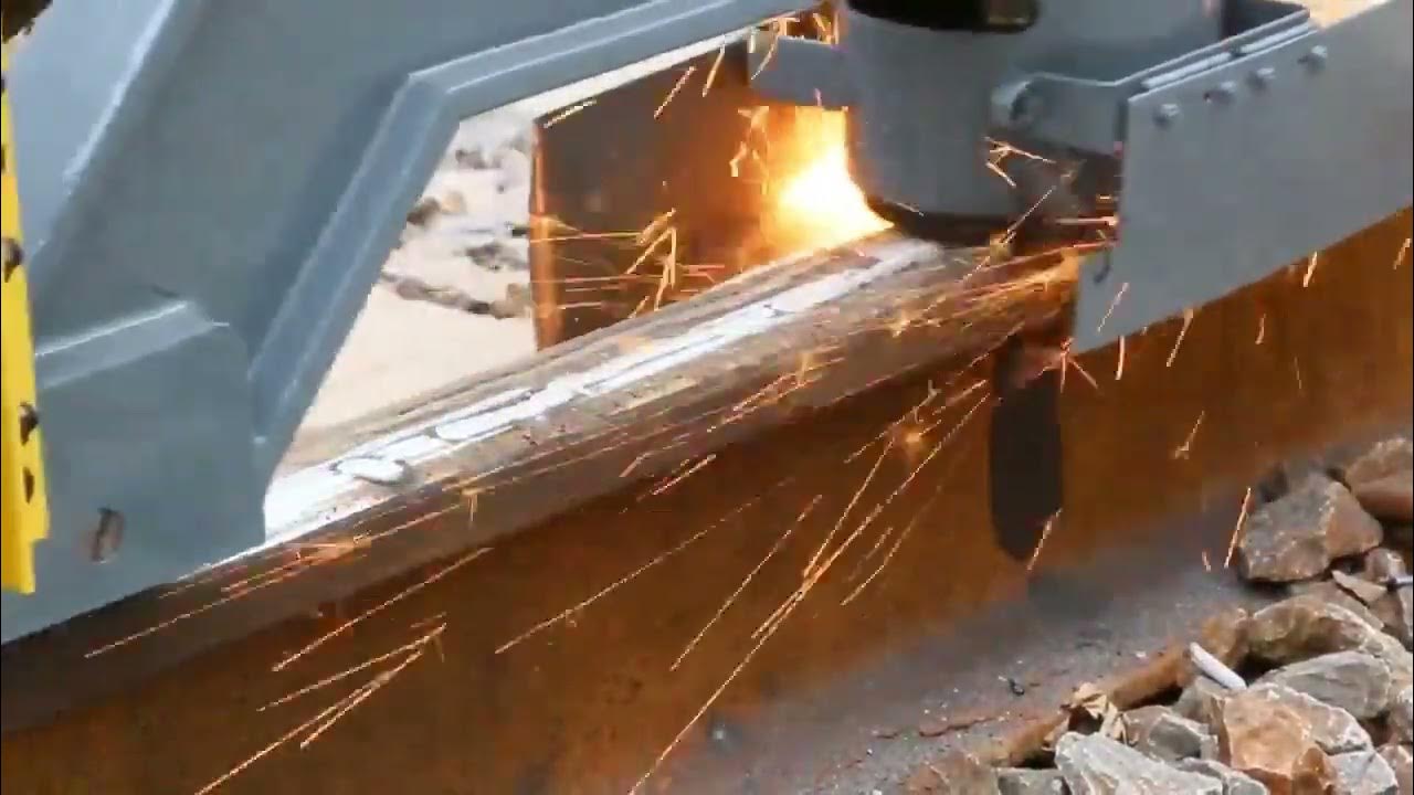 NGM 5 1 CNC Digital Rail Profile Grinding Machine ! - YouTube