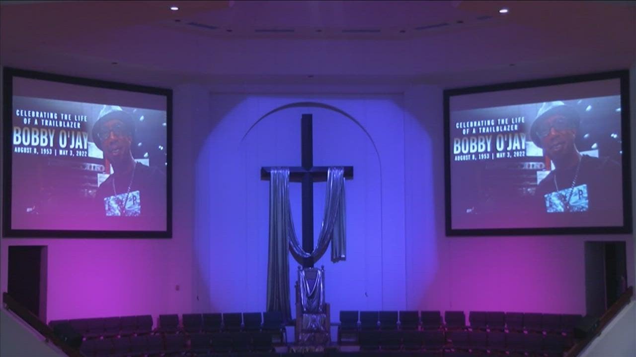 Bobby O'Jay funeral honors legendary Memphis DJ - YouTube