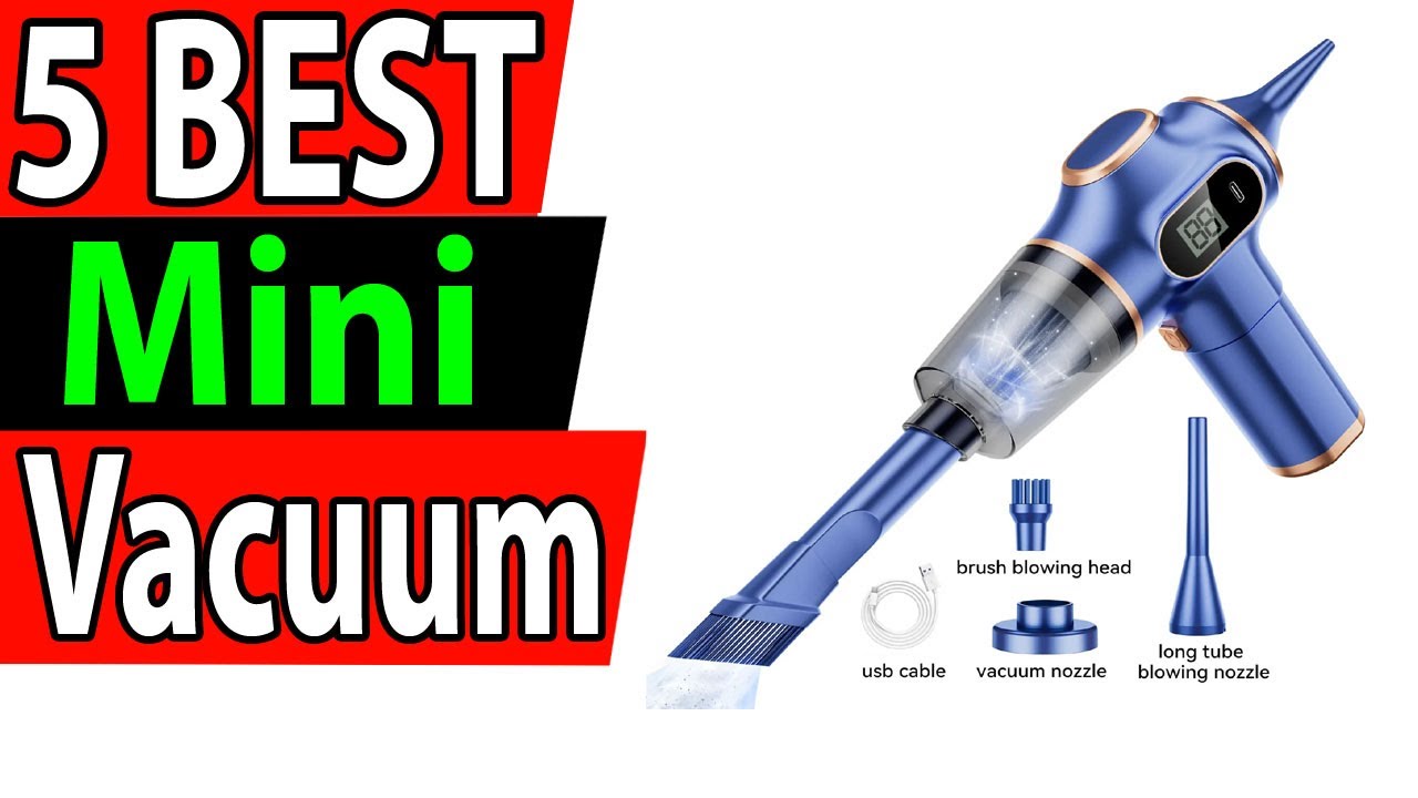 5 Best Mini Vacuum Cleaner Review 2024 - YouTube