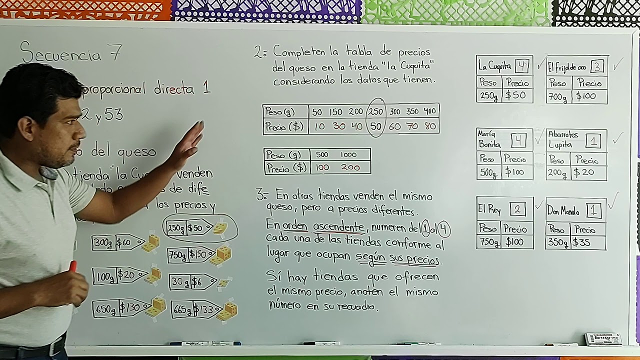 VARIACIÓN PROPORCIONAL DIRECTA 1 - YouTube