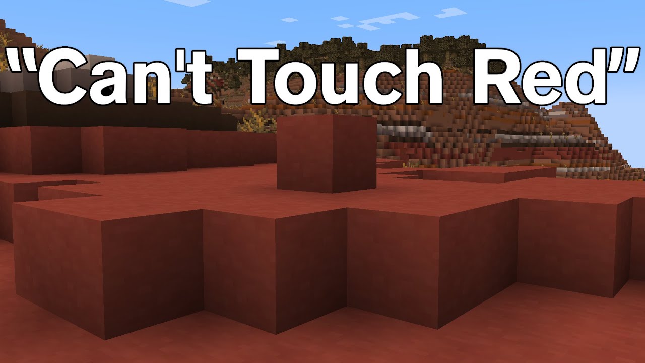 If I touch the color red this video ends...Minecraft - YouTube