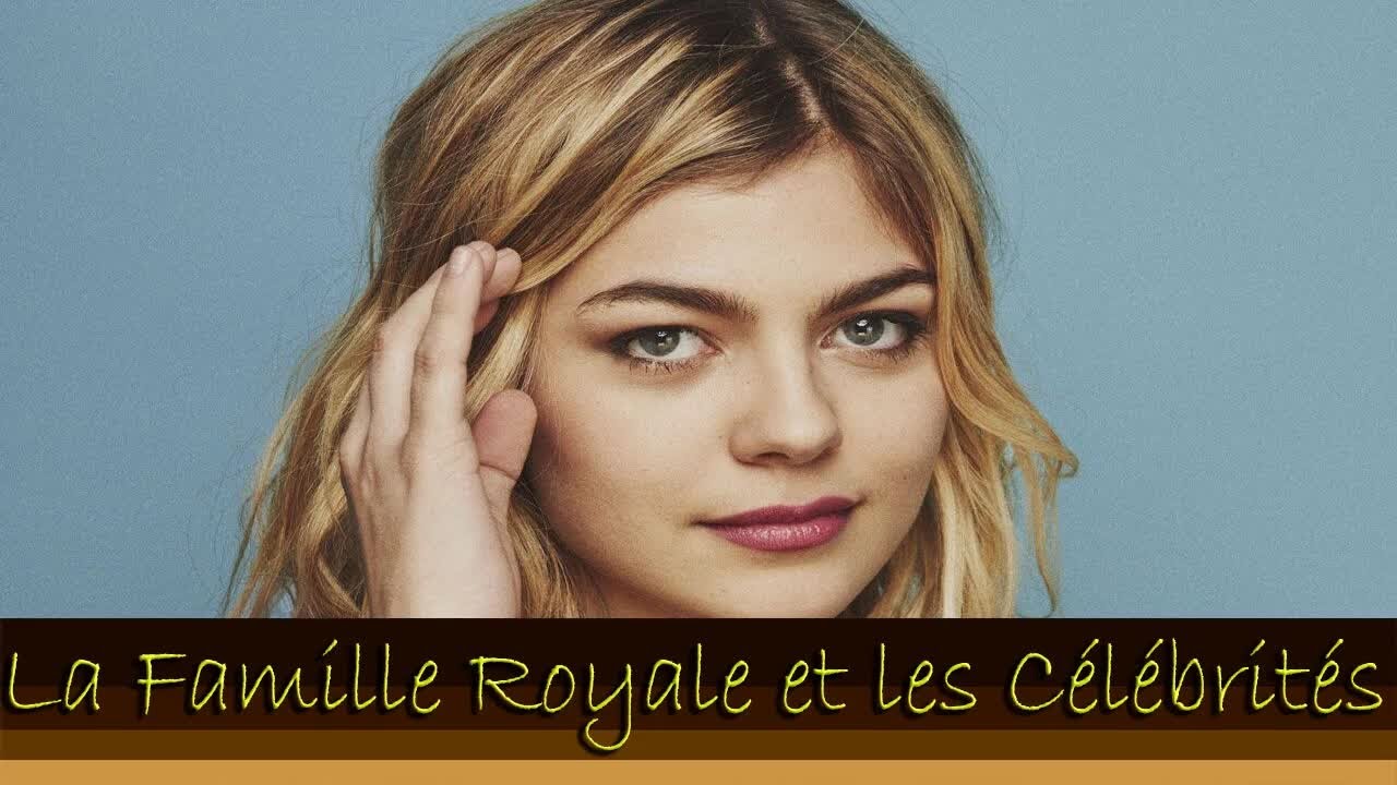 Louane canon avec sa nouvelle couleur flashy vampire red, la chanteuse ...