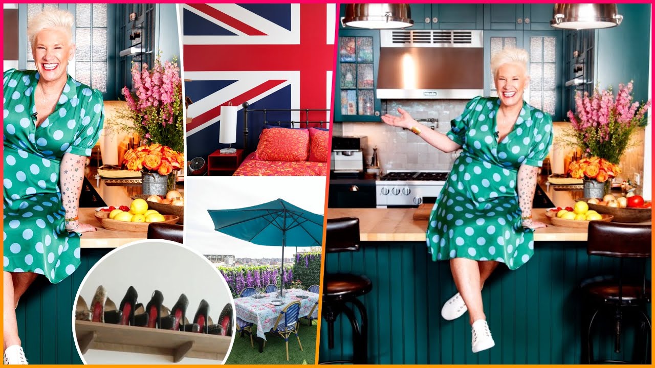 Inside Anne Burrell's maximalist Brooklyn loft with a nod to 'Friends ...