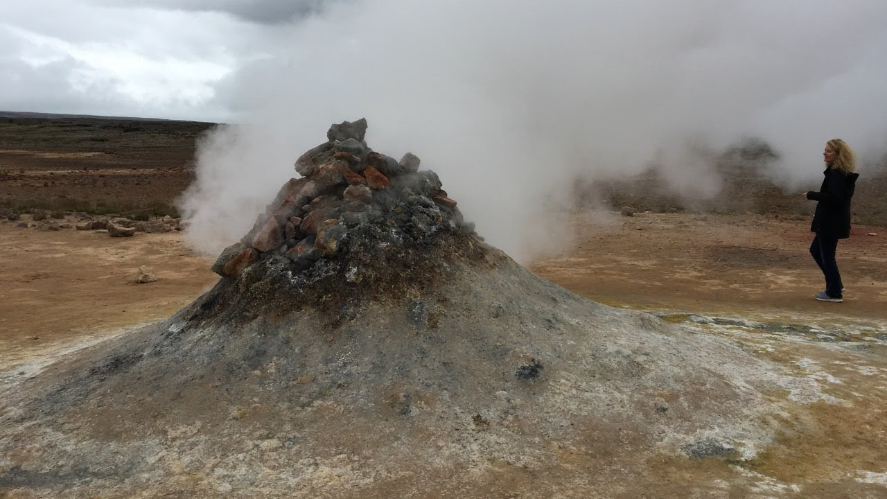 Hverir, Iceland - fumaroles - YouTube