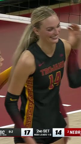 Top Plays: Ally Batenhorst vs. Nebraska | USC Volleyball | 09/29/2024 ...