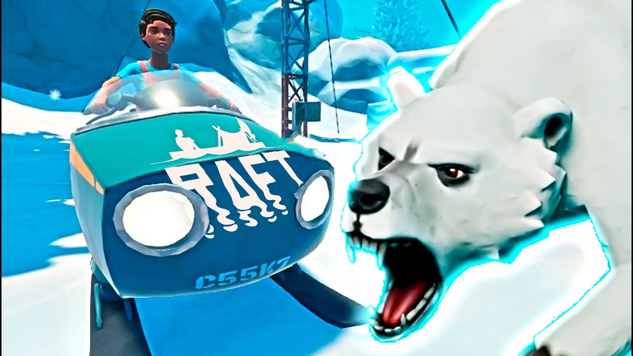 Raft: The Final Chapter #3 [Кооператив] - Снег, медведи и снегоходы ...