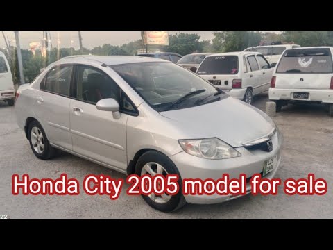Honda City 2005 model for sale Kalyam motors Pakistan - YouTube