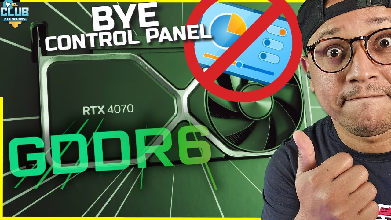 LO MALO de la RTX 4070 GDDR6 l Windows ELIMINA Panel de Control - YouTube