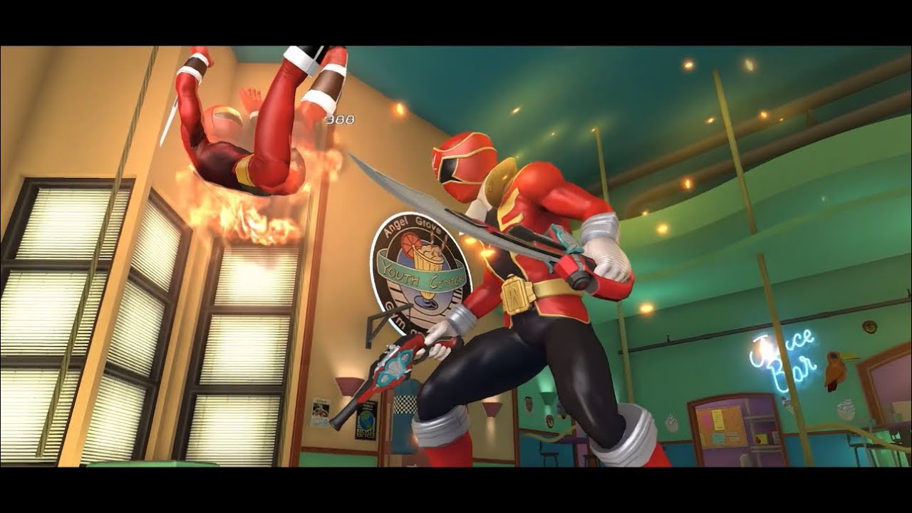 Troy Burrows The Red Super Megaforce Ranger Gameplay Part 6! Power ...