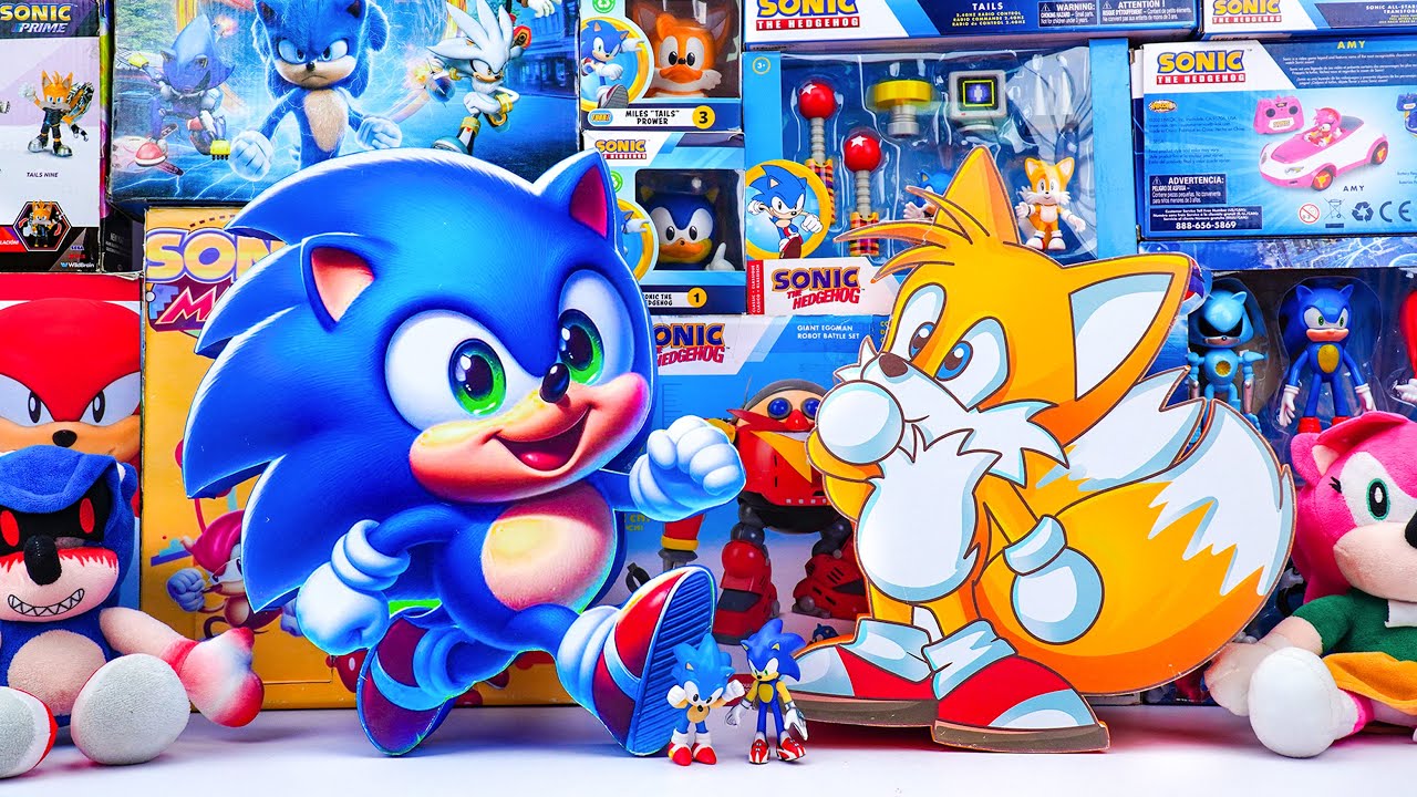 Unboxing Sonic The Hedgehog Toys Series ASMR | Sonic Small Mystery ...
