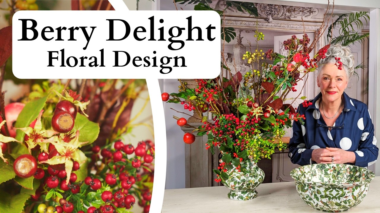 Berry Delight | Floristry Design Tutorial - YouTube