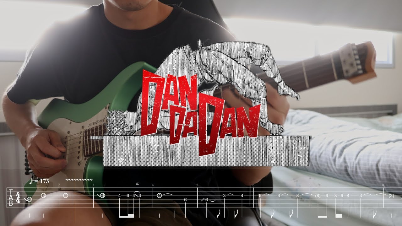 [TABS] DAN DA DAN SEASON 2 - HAYASii [Hunting Soul] Guitar Cover - YouTube
