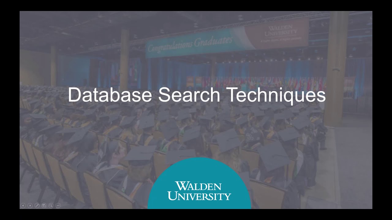 Short video: Database search techniques - YouTube
