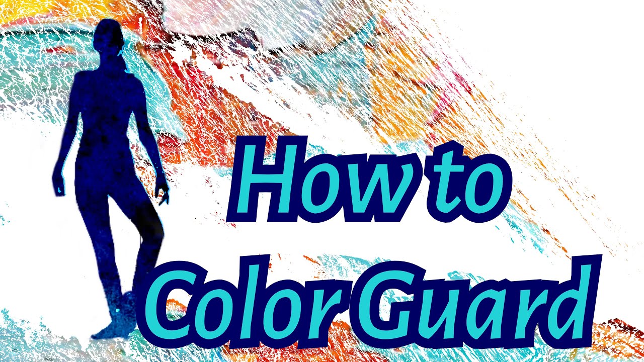 Jazz Walk - How to color guard - YouTube
