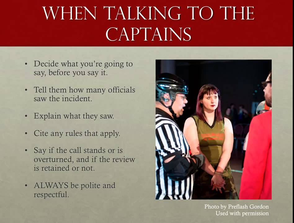 Roller Derby Referee Training - Official Reviews - Ref-Ed.com - YouTube