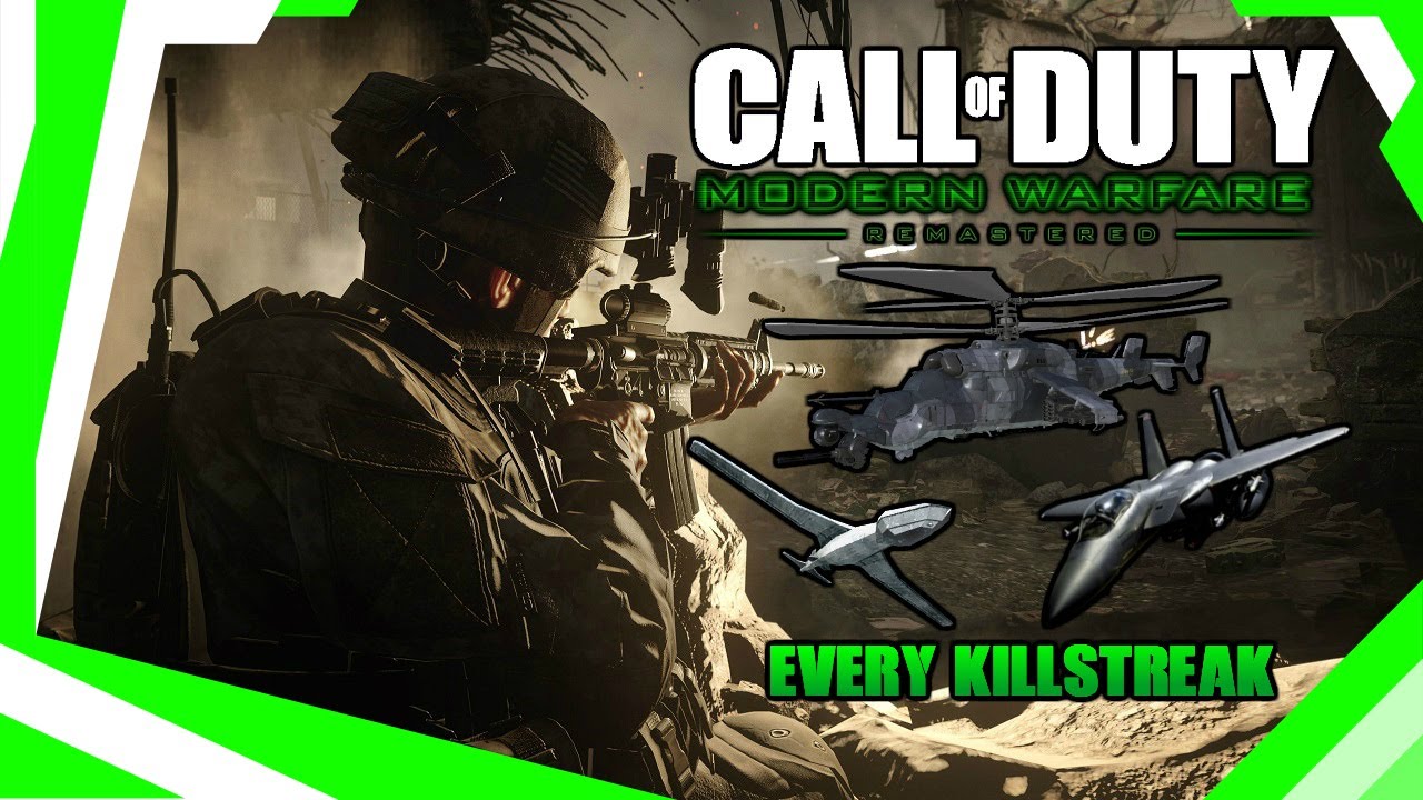 Obtaining Every Killstreak/Scorestreak In Call of Duty: Modern Warfare ...