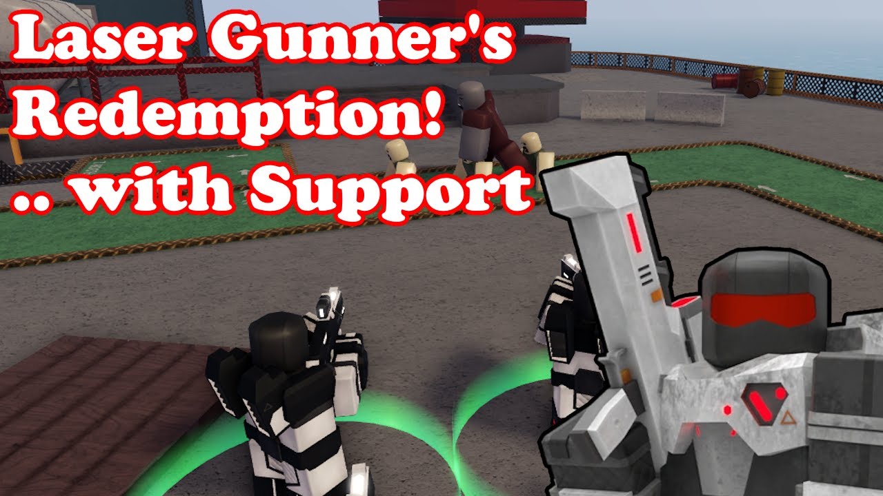 Laser Gunner & Support VS. Expert | Tower Defense X - YouTube