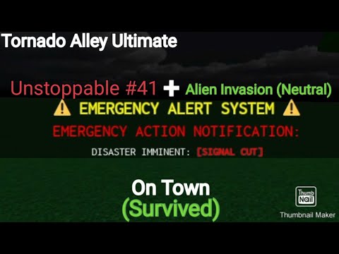 Roblox | Tornado Alley Ultimate | 41st Unstoppable + Alien Invasion ...